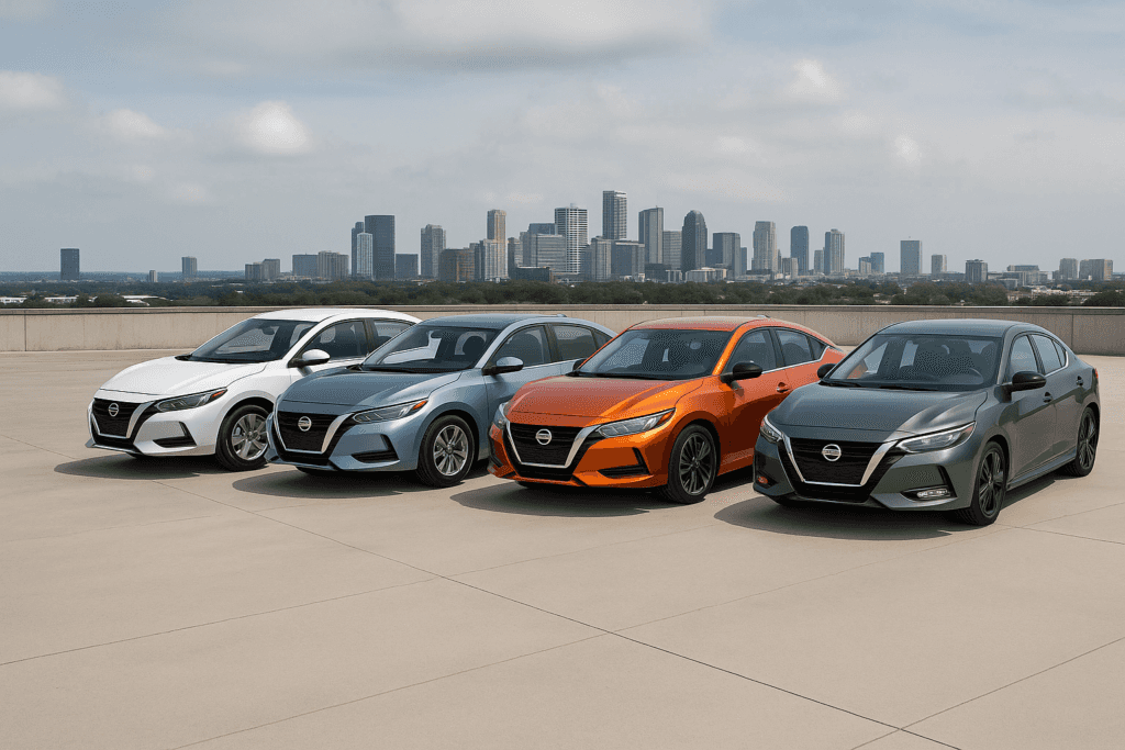 2025 Sentra S, SV, and SR – What’s the Difference? | Anderson Nissan
