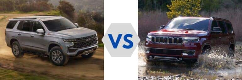 2023 Chevy Tahoe vs Jeep Wagoneer | Burlington Chevrolet