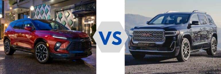 Gmc Acadia Vs Chevy Blazer