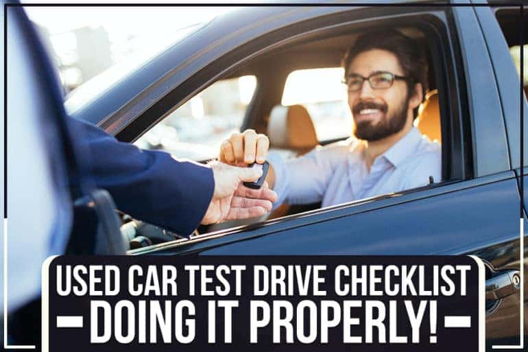 Used Car Test Drive Checklist – Doing It Properly! | Cutter Mazda of ...