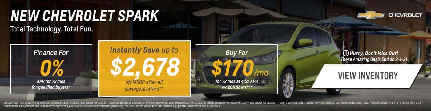 New Vehicle Specials | Garber Chevrolet Saginaw