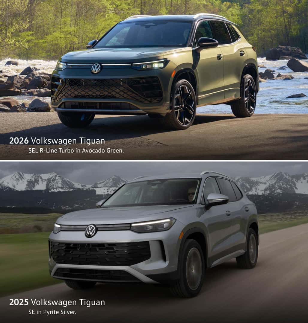 2026 Vs. 2025 Volkswagen Tiguan: What’s New And What’s Changed