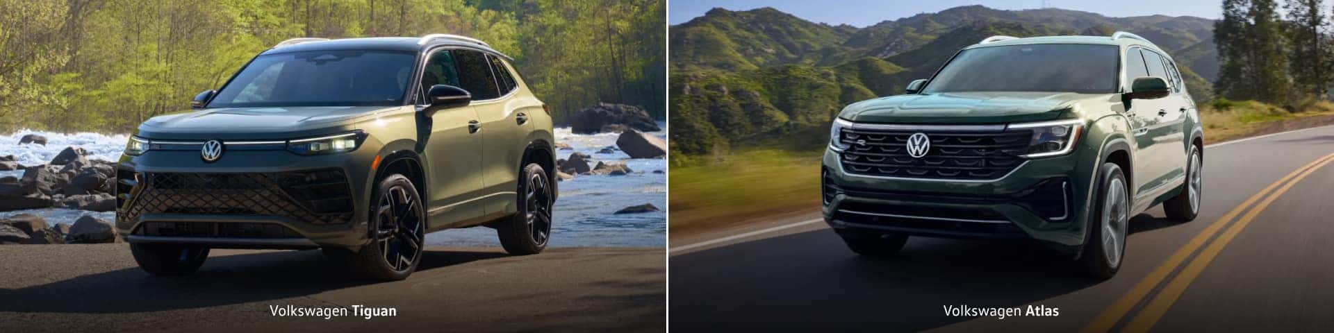 2026 Volkswagen Tiguan Vs. Atlas | Features & Performance