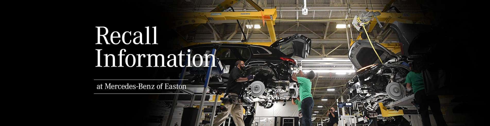 Mercedes-Benz Recall Check and Recall Service in Columbus Ohio