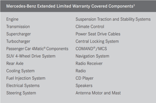 Mercedes-Benz Extended Limited Warranty | Mercedes-Benz of North Haven
