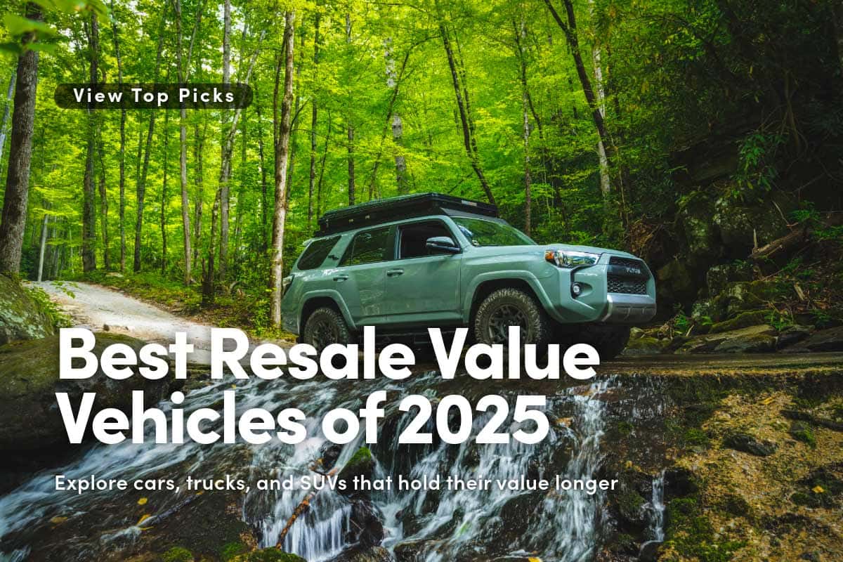 Top 2025 Cars, Trucks & SUVs with the Best Resale Value