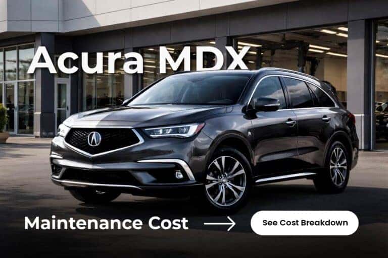 How Much Does Acura MDX Maintenance Cost Per Year?