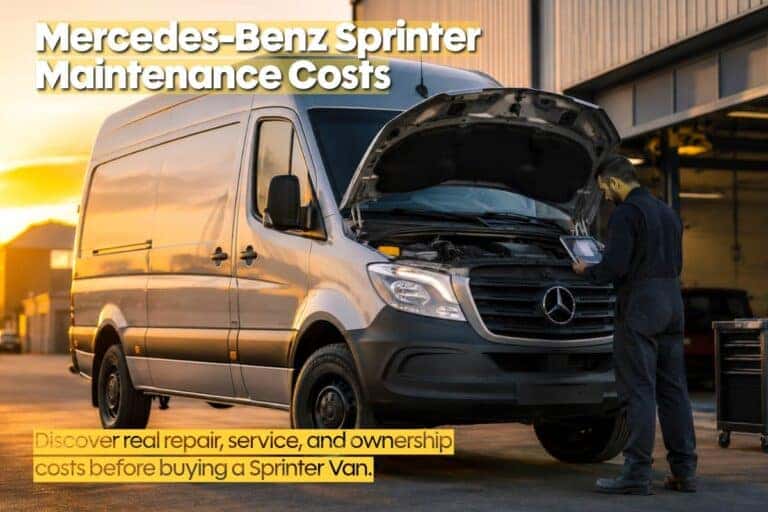 How Much Does Mercedes-Benz Sprinter Van Maintenance Cost?