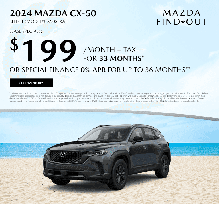 New Mazda Car Specials Los Angeles | South Bay Mazda