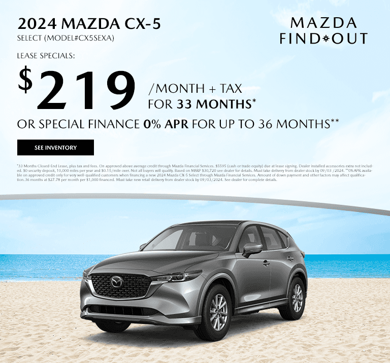 New Mazda Car Specials Los Angeles | South Bay Mazda