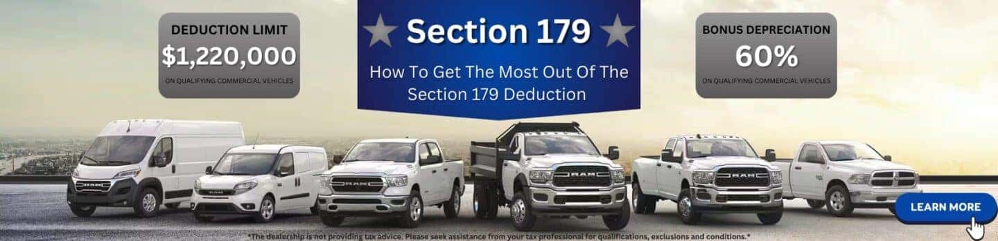 2024 Commercial Vehicle Write-Off - Section 179 Tax Deduction