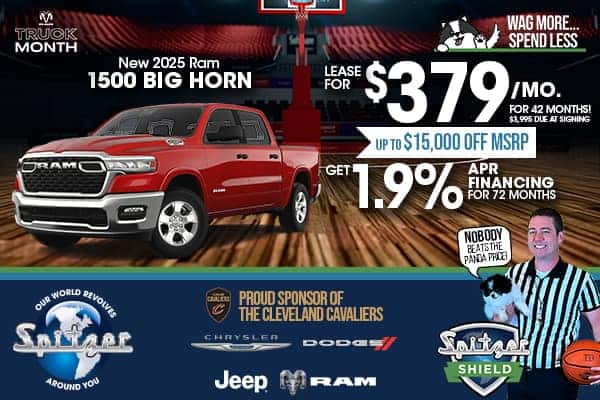 Lease Deals in Cleveland at Spitzer Jeep RAM Brook Park