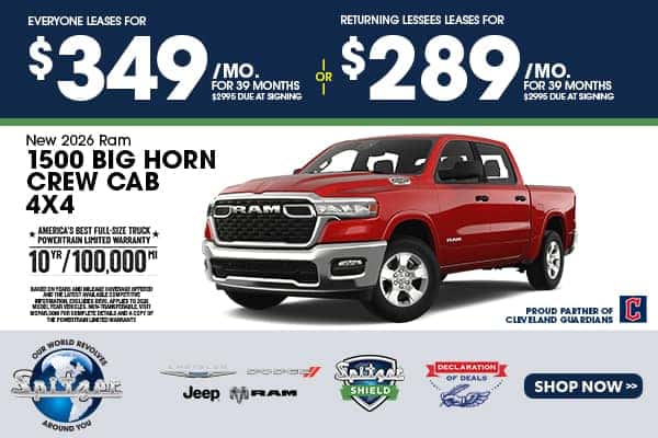 Lease Deals in Cleveland at Spitzer Jeep RAM Brook Park