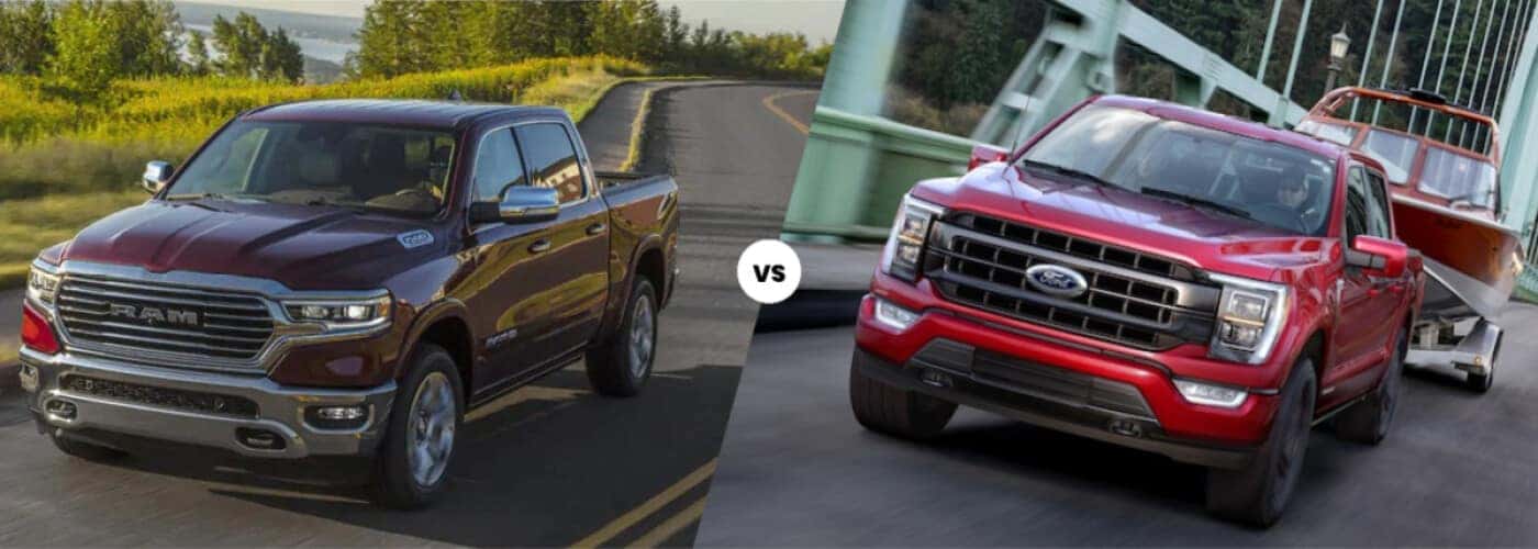 RAM 1500 vs. Ford F-150 | Chrysler, Dodge, Jeep, Ram