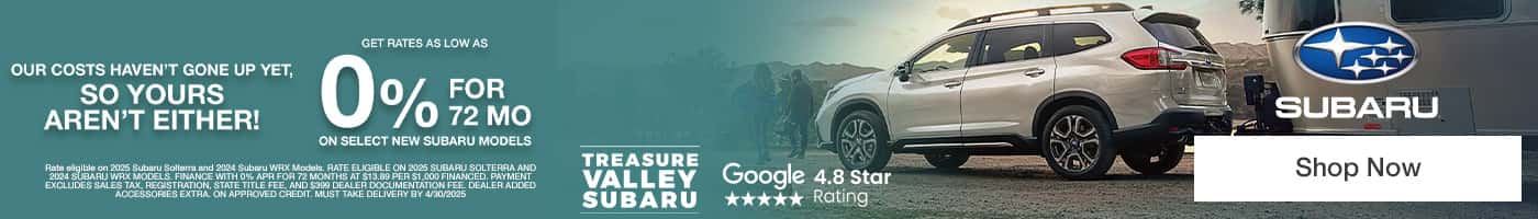 259 New Subaru Cars, SUVs in Stock | Treasure Valley Subaru